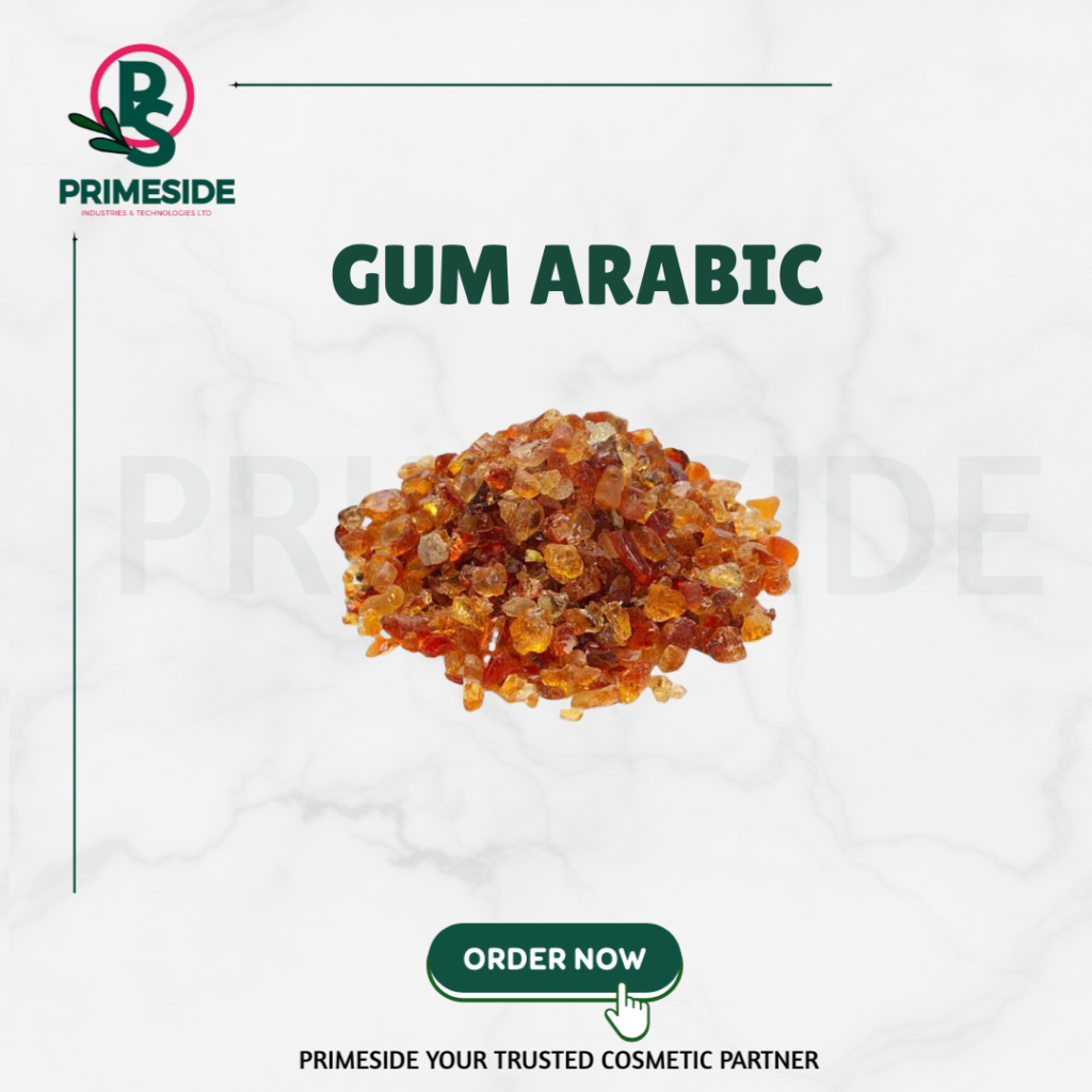 GUM ARABIC – PRIMESIDE INDUSTRIES & TECHNOLOGIES